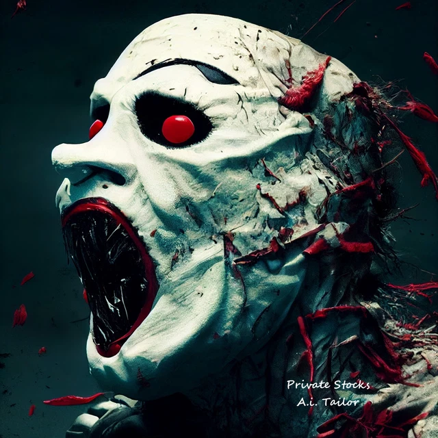 TERRIFIER THE CLOWN Movie Poster Scary Horror Full Size Wall Art Print ...