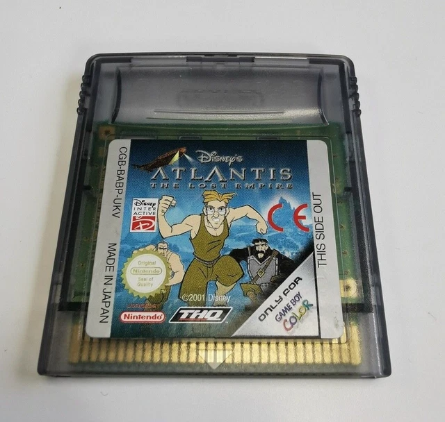 DISNEY ATLANTIS THE Lost Empire (Game Boy Color) CART ONLY - GENUINE £4 ...