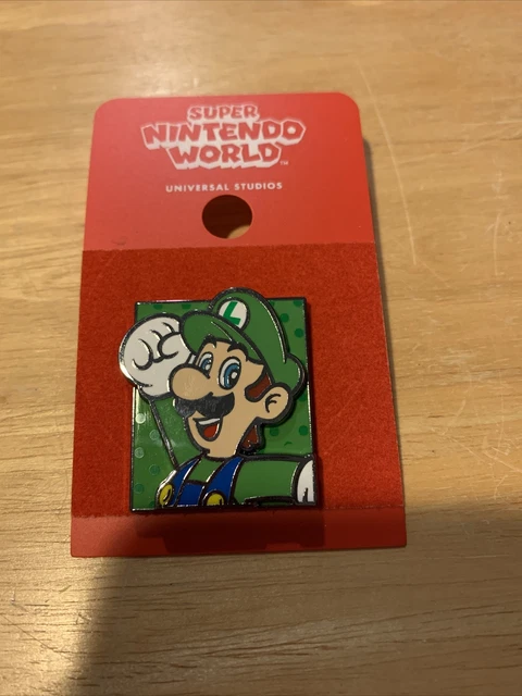 SUPER NINTENDO WORLD Universal Studios Hollywood Luigi Collector Pin ...