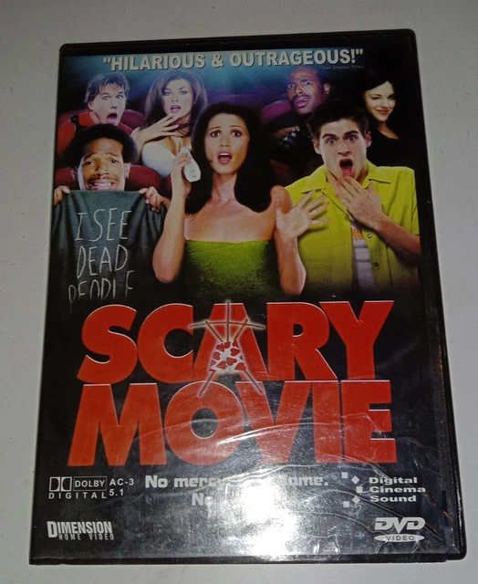 SCARY MOVIE -GENUINE ALL REGIONS DVD 2000 Anna Faris Marlon Wayans FREE ...
