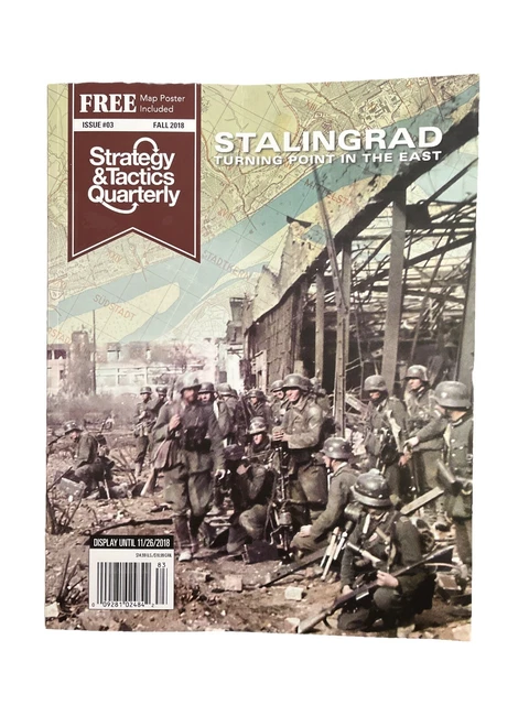 STRATEGY & TACTICS Military History Magazine #3 With War Map Poster ...