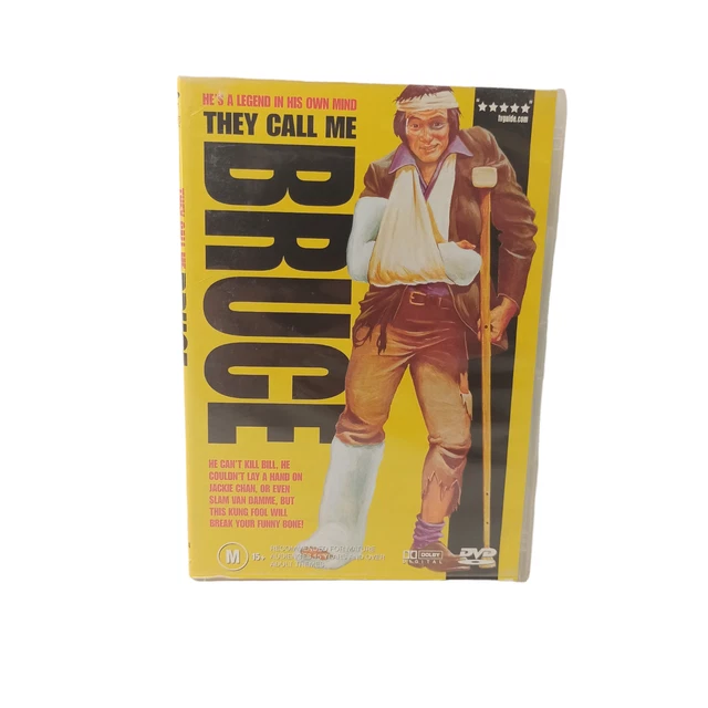 THEY CALL ME Bruce DVD American Action Comedy Wacky Hero Martial Arts ...