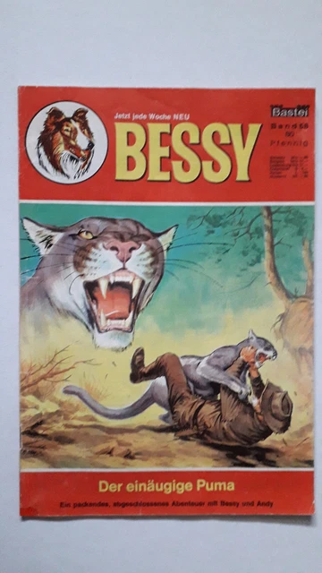 BESSY NR.58 MIT Poster - ORIGINAL ERSTAUFLAGE BASTEI COMICHEFT Willy ...
