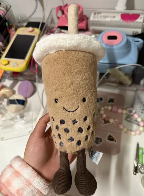 ADORABLE JELLYCAT BUBBLE Tea Plush - Cute Boba Milk Tea - Perfect Gift ...