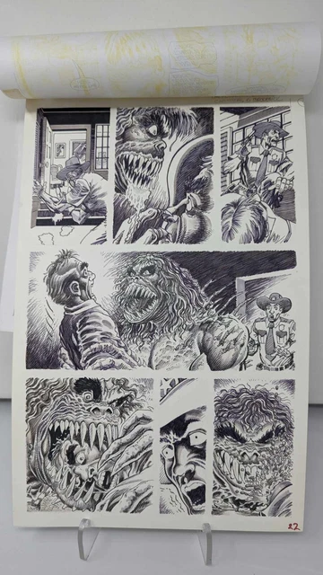 PAT BRODERICK ORIGINAL Art - Shadow House The Revenant Issue 2 Page 8 ...