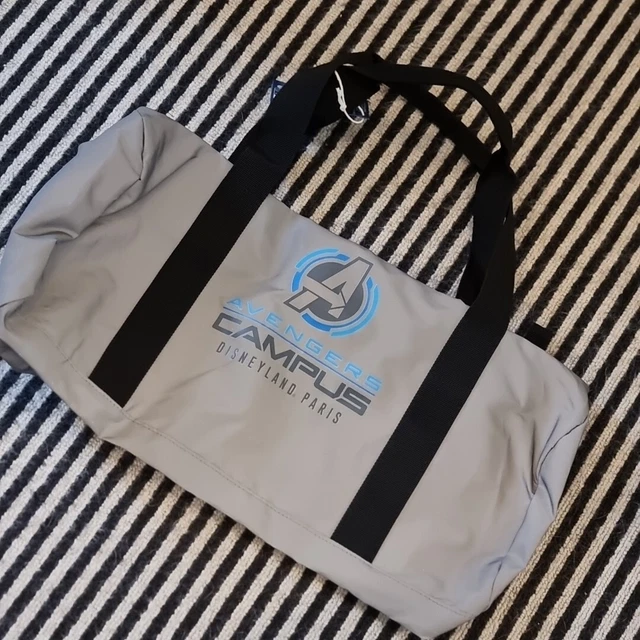 DISNEYLAND PARIS MARVEL Avengers Campus Light Reflective Duffle Holdall ...