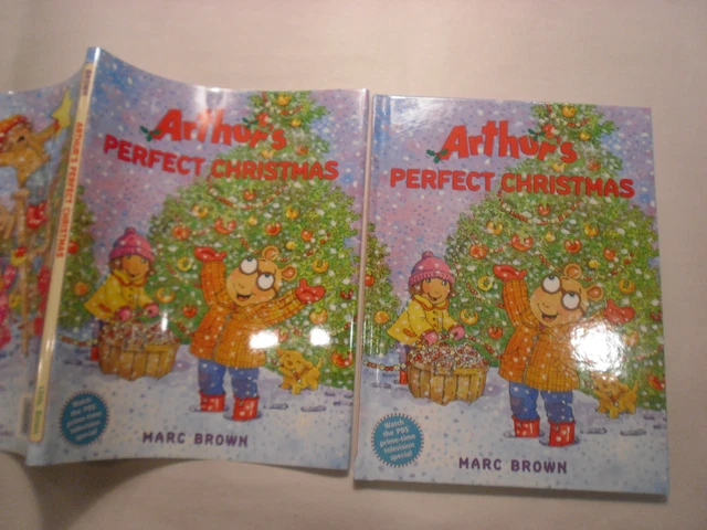 ARTHUR'S PERFECT CHRISTMAS, Marc Brown, DJ, 1st Edition, 2000 £10.42 ...
