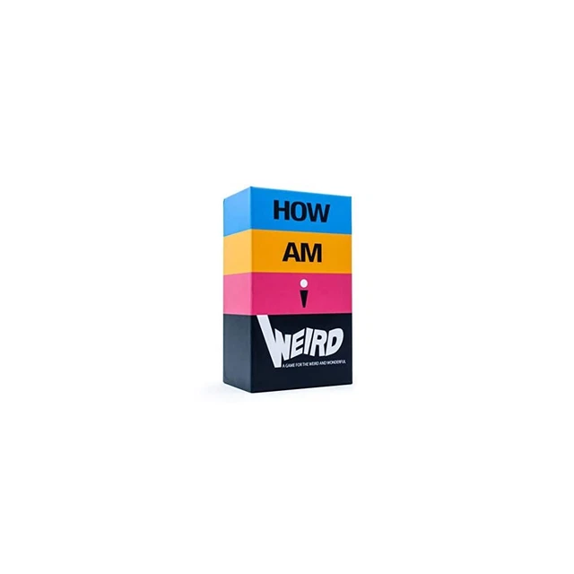 HOW AM WEIRD party card game wonderful hilarious family adults teens ...
