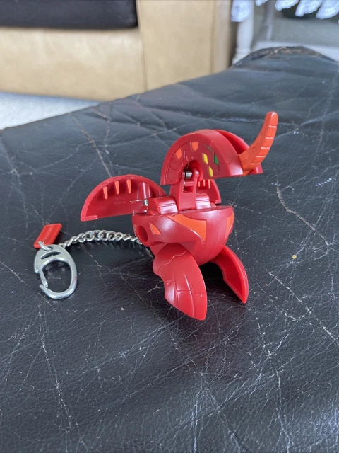 BAKUGAN BATTLE BRAWLERS Pyrus Dragonoid Classic Keychain working good ...