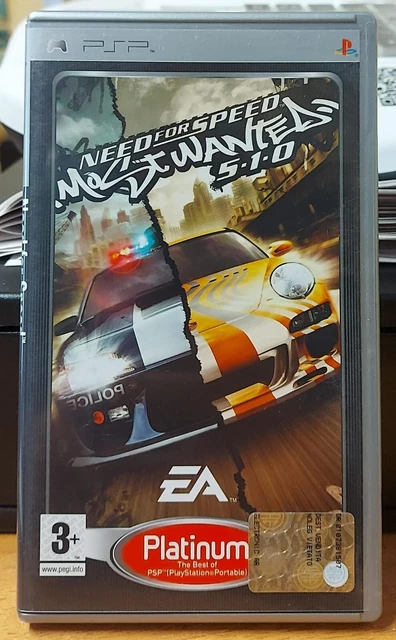 NEED FOR SPEED Most Wanted Psp Italiano Completo Platinum Consegna 24 ...