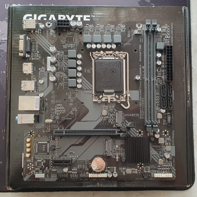 GIGABYTE B760M H DDR4 Ultra Durable Intel 1700 Socket Motherboard Micro ...