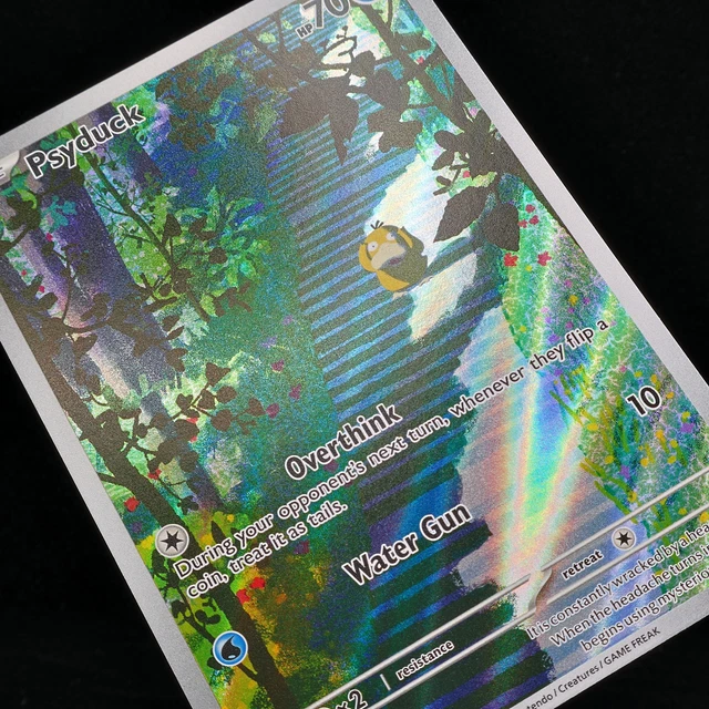 POKEMON TCG - Psyduck 175/165 151 Illustration Rare - NM EUR 27,12 - PicClick IT