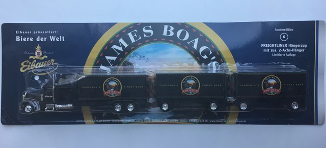 WERBETRUCK SAMMELTRUCK JAMES Boag´s Freightliner Sonderedition 6 ...
