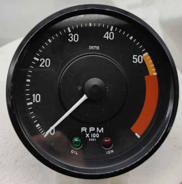 TRIUMPH TR6 SMITHS Speedometer RPM Gauge Flat Glass RN 2413/00A £213.19 ...