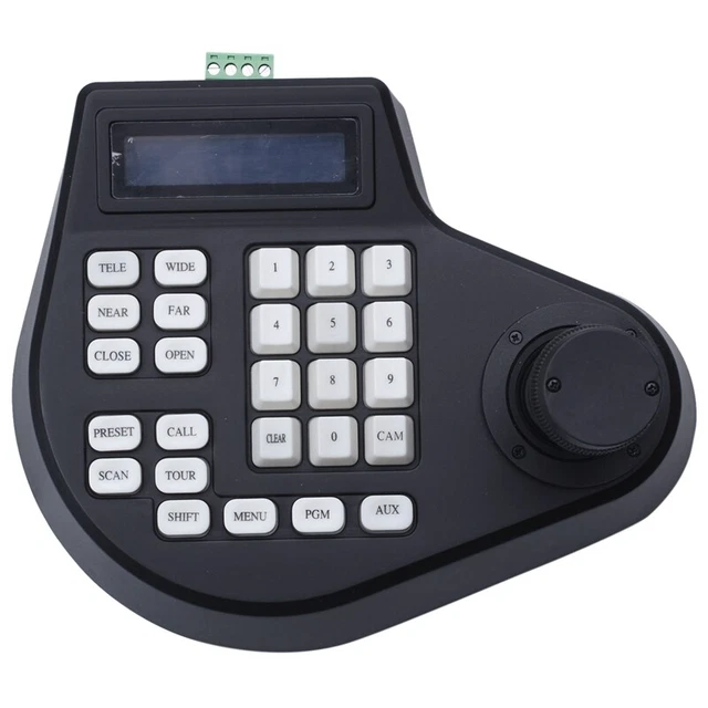 3D COAXIAL CCTV Contrôleur de Clavier Lcd 1.5 Km Manette Rs485 Ptz Support8216 EUR 73,19 ...