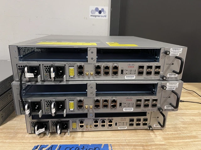 CISCO ASR-9001 ROUTER with Fan, Dual AC Power, FULLY TESTED £4,000.00 ...