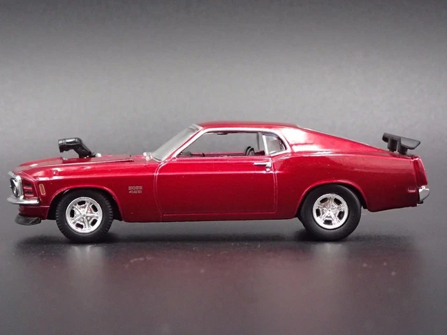 1970 70 FORD MUSTANG Fastback Boss 429 Raro 1:64 Diorama Scala ...