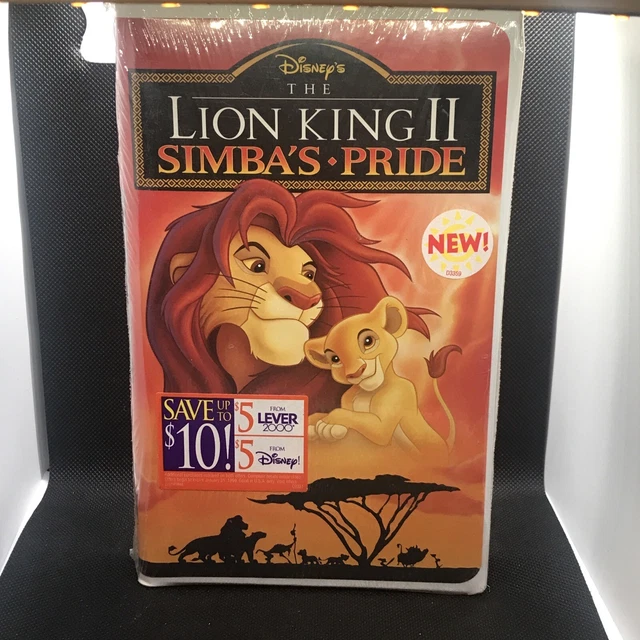 NEW & SEALED Lion King II Sinba’s Pride VHS Walt Disney £16.06 ...