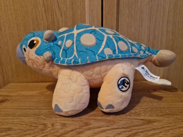 JURASSIC WORLD CAMP Cretaceous Plush - Ankylosaurus Bumpy Dinosaur 14 ...