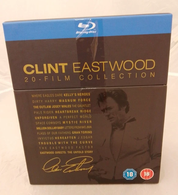 COMPLETE CLINT EASTWOOD 20 Film Collection Blu-Ray Boxset £15.99 ...