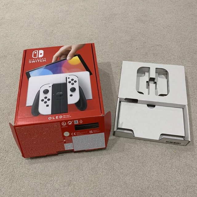 (OFFICIAL) NINTENDO SWITCH Black OLED Model PACKAGING ONLY |EMPTY BOX ...