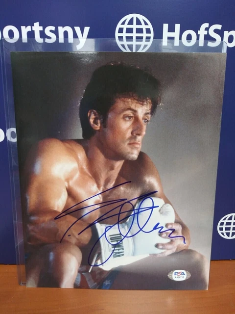 SYLVESTER STALLONE SIGNED Rockey 8X10 Photo - Psa Coa £916.76 - PicClick UK