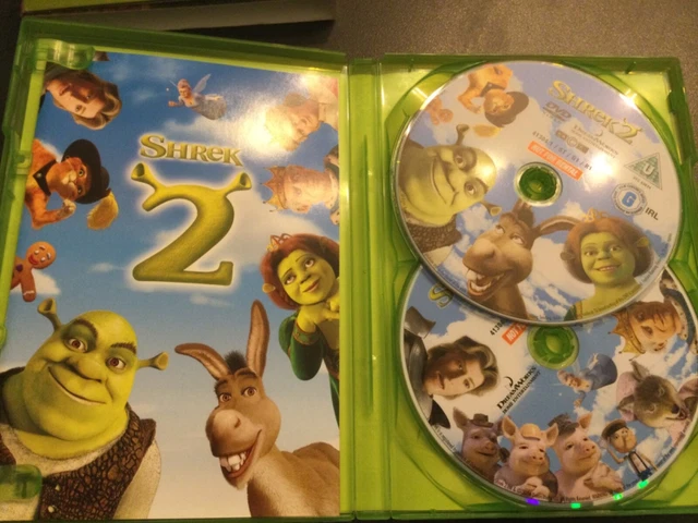 SHREK 2 DISC video Far Far Away edition Universal PAL 2 £2.00 - PicClick UK
