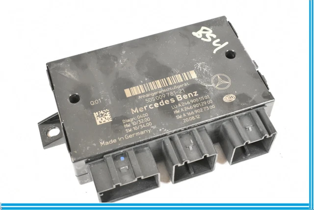 MERCEDES ML350 W166 Trailer Tow Control Module Unit Oem 2012 - 2015 $76 ...