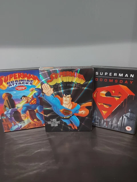 COMPLETE SUPERMAN THE Animated Series DVD Collection + 2 Bonus Films £ ...