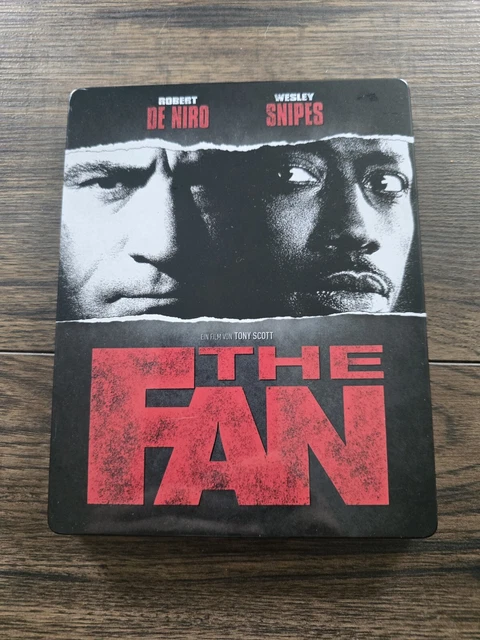 THE FAN BLU-RAY Metalpak/steelbook (1996) Robert De Niro - Region B ...