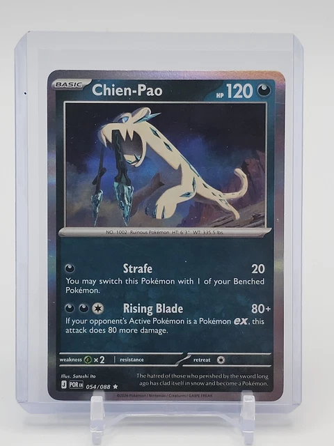 CHIEN-PAO 2026 POKEMON Perfect Order Holo Rare #054/088 Q6917 £0.75 ...
