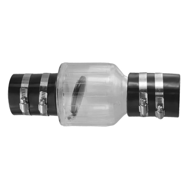 CLAMP SILENT PUMP Check Valve Spring Loaded Baffle Steel Clamps Number ...