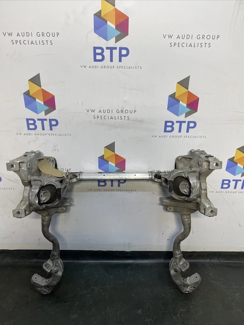 AUDI Q7 FRONT subframe Aluminium Engine Mounts 4M0399315L 4M0199371C ...