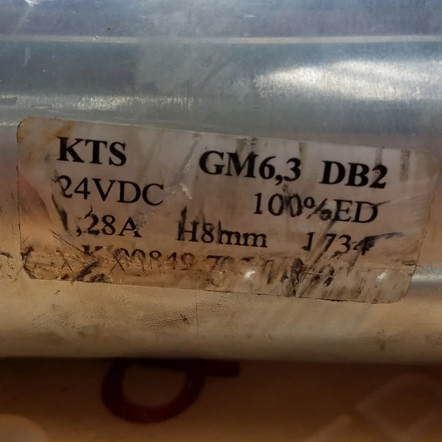 ACTIONNEUR LINÉAIRE KTS GM6.3 DB2, 24 VDC - D'OCCASION EUR 89,88 ... ACTIONNEUR LINÉAIRE KTS GM6.3 DB2, 24 VDC - D'OCCASION EUR 89,88 ...