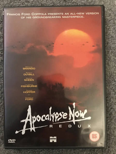 APOCALYPSE NOW REDUX DVD *+49 MINS UNSEEN FILM* Watch in English or ...