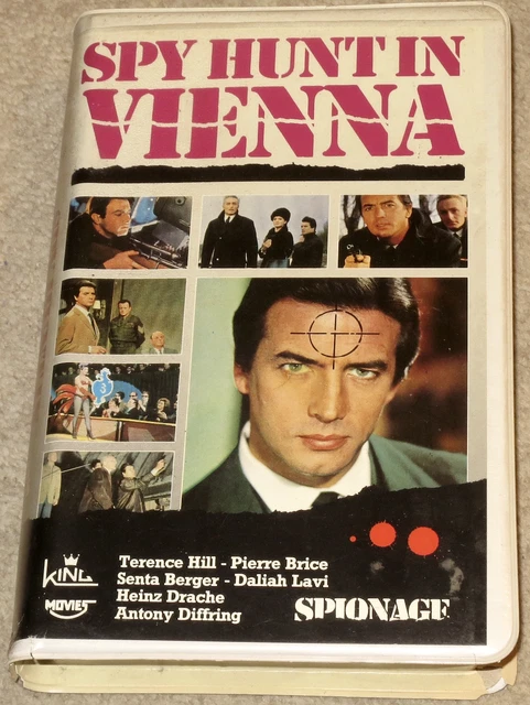 TERENCE HILL SPY HUNT IN VIENNA Senta Berger Heinz Drache DUTCH VHS ...