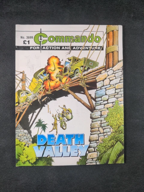 COMMANDO COMIC ISSUE Number 3699 Death Valley £4.45 - PicClick UK