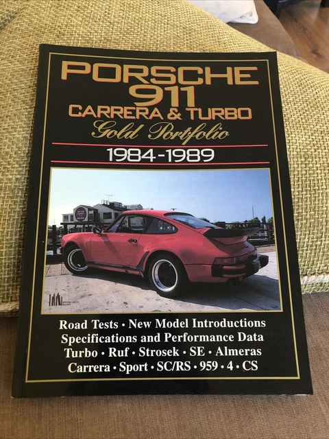 *SOLD* PORSCHE 911 SC Carrera Turbo Brooklands ROAD TESTS Spec 1984 ...