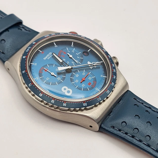 SWATCH NOBRO IRONY - Chrono : Blue Watch : YVS406 : Year 2013. Please ...