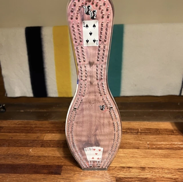 VINTAGE UNCLE SAM Bowling Pin Cribbage Board $50.00 - PicClick CA