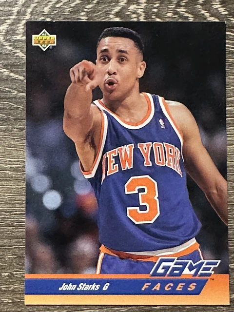 1993-94 UPPER DECK Game Faces John Starks New York Knicks #492 EUR 1,09 ...