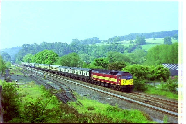 35MM RAILWAY COLOUR Negative Class 47 744 Unknown Location £1.95 ...