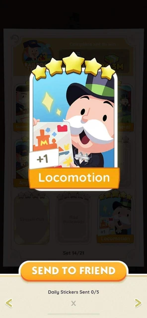 MONOPOLY GO - Monopoly Origins- 5 Star Sticker ⭐️⭐️⭐️⭐️⭐️- Set 14 ...