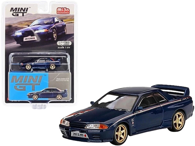 MINI GT 1/64 Nissan Skyline Gt-R R32 Nismo S-Tune Bleu Foncé Mgt00326 ...