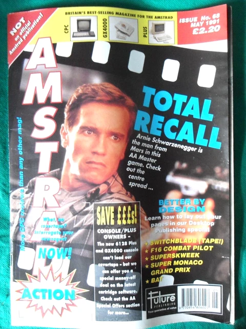 AMSTRAD ACTION COMPUTER Magazine For CPC etc MAY 1991 Vintage Computing £4.99 - PicClick UK