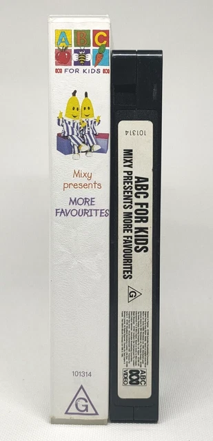 MIXY PRESENTS MORE Favourites A.B.C for Kids VHS PAL 1998 Thomas ...