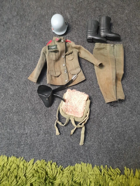 VINTAGE ACTION MAN german stormtrooper Part Uniform £40.00 - PicClick UK