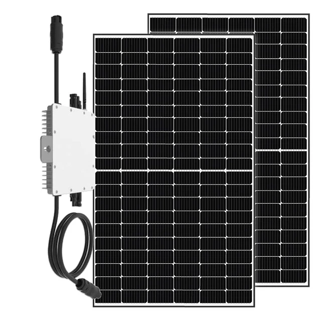 BALKONKRAFTWERK PV ANLAGE 600 Watt 830wp Module Mikrowechselrichter ...