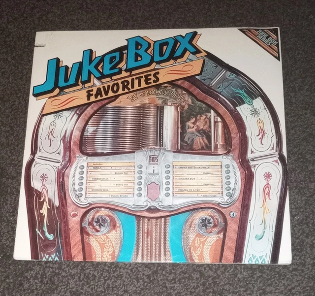 JUKE BOX FAVOURITES (1983 Rock & Roll Compilation LP Album)(EX/VG+ Cond ...