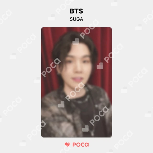 [BTS SUGA] SUGA | Agust D TOUR 'D-DAY' The Original Photocard EUR 6,86 ...